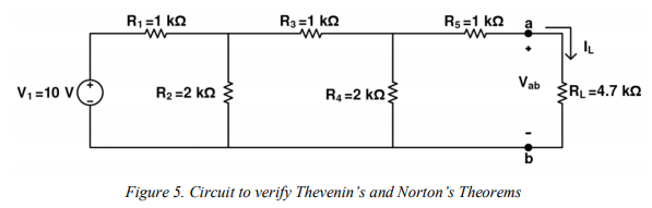 Solved Verification of Norton's Theorem The objective of | Chegg.com