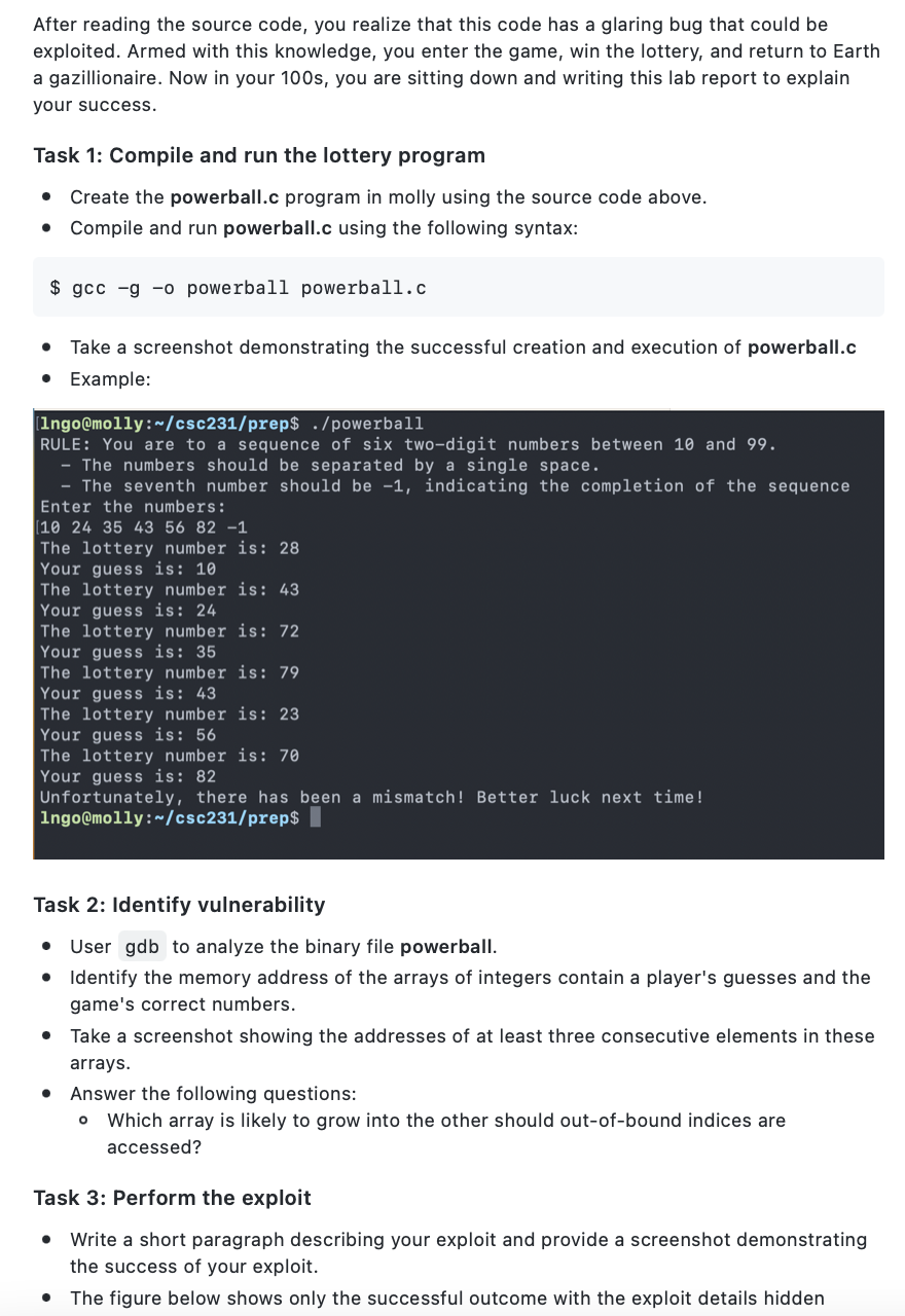 Solved The U.S Powerball lottery for November 7 was won by | Chegg.com
