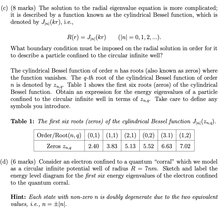 Solved A particle of rest mass m is confined to a circular | Chegg.com