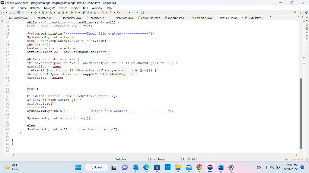 Solved Below is program 5. Please I need Java code not | Chegg.com