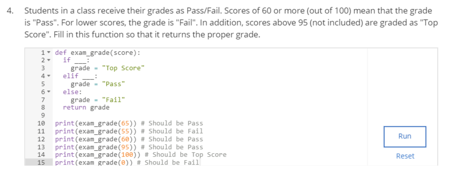 Solved 4. Students in a class receive their grades as | Chegg.com