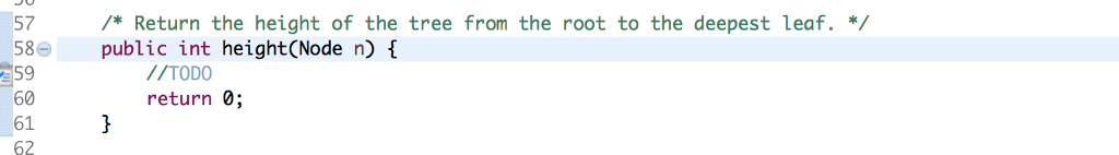 Solved 1 package expressiontree; 2 3 import java.util.Stack; | Chegg.com