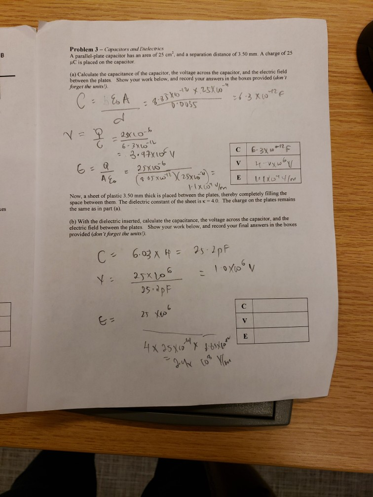 Solved Problem 3 - Capacitors and Dielectrics A | Chegg.com