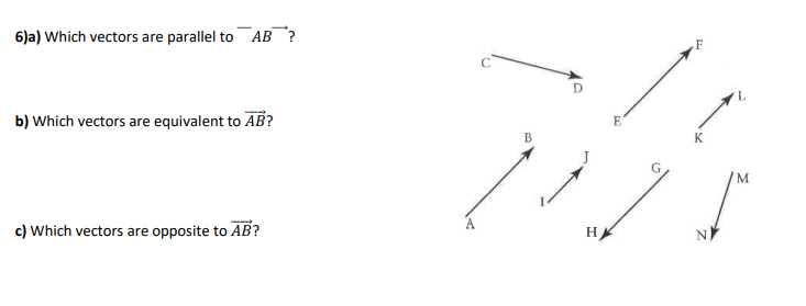 Solved 4) Use an appropriate scale to draw each vector. | Chegg.com