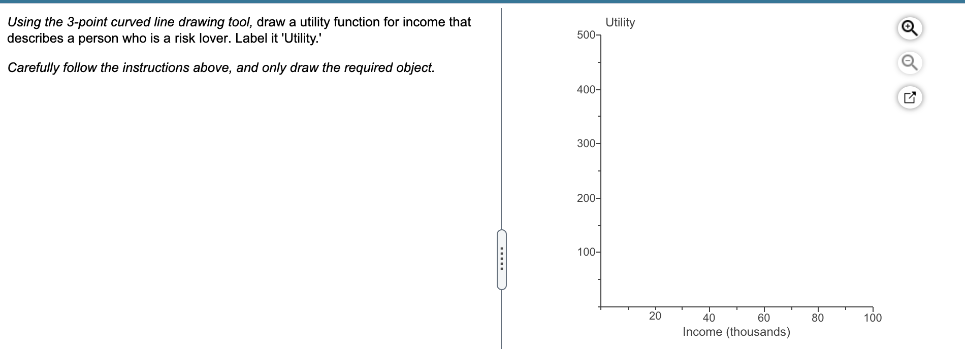 Solved Utility Using the 3-point curved line drawing tool, | Chegg.com
