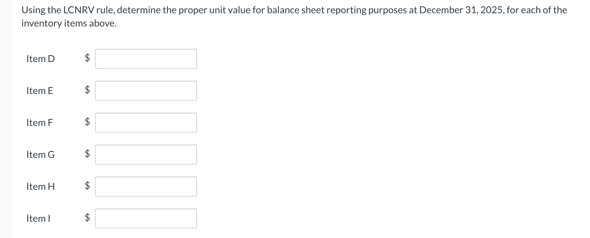 Solved Skysong Company uses the LCNRV method, on an | Chegg.com