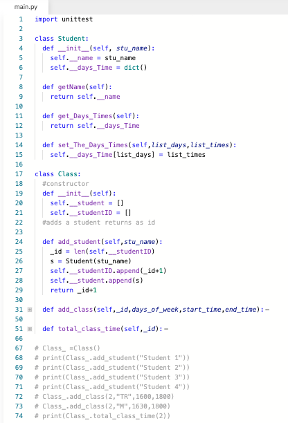 Solved Use the `unittest` module's assertEqual and | Chegg.com