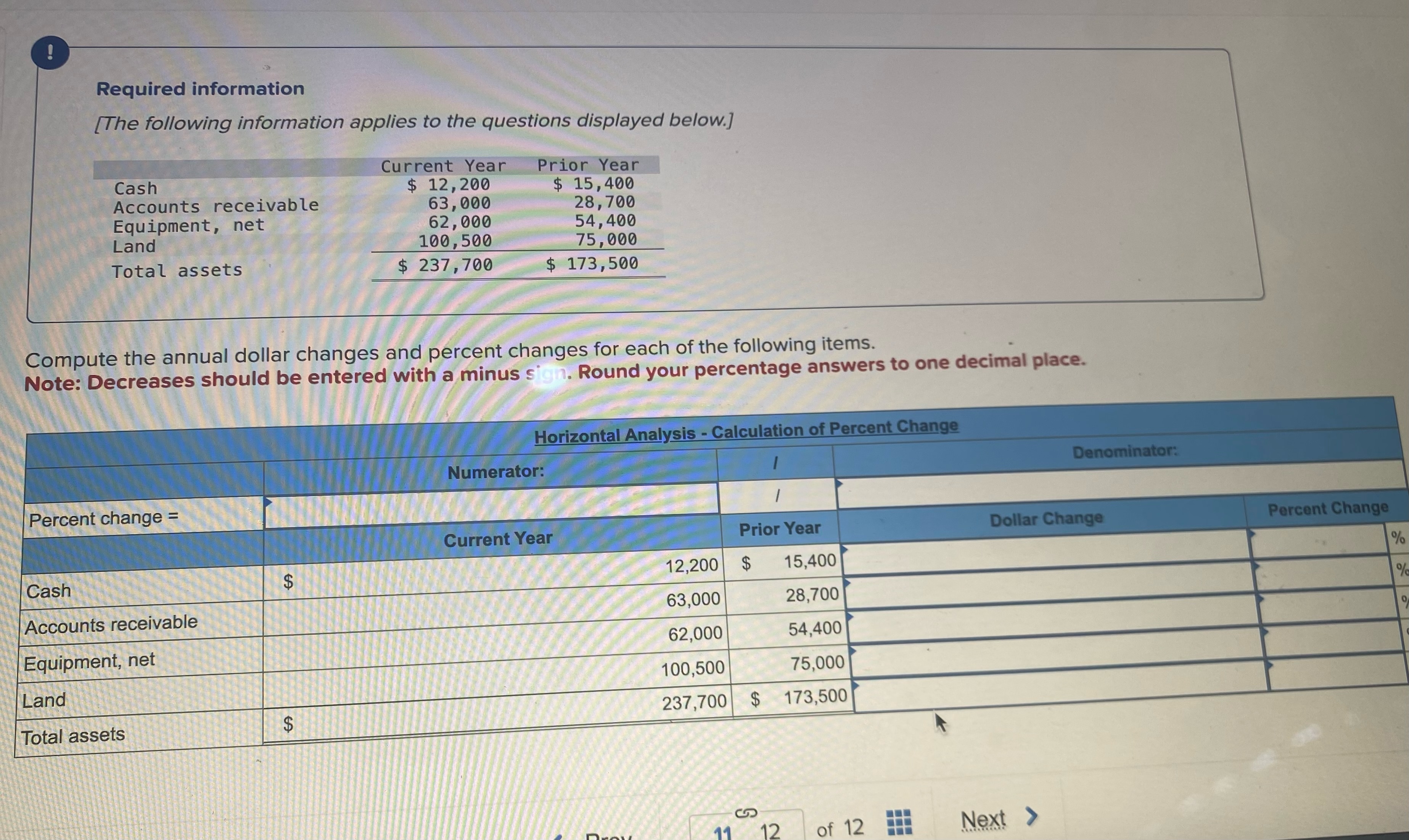 Solved Required information [The following information | Chegg.com