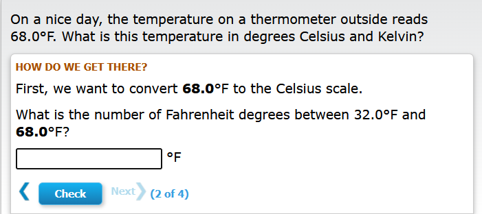 Solved On a nice day, the temperature on a thermometer | Chegg.com