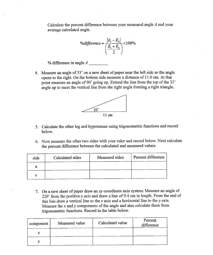 Solved Trigonometry Exercise Objectives 1. Learn the basic | Chegg.com