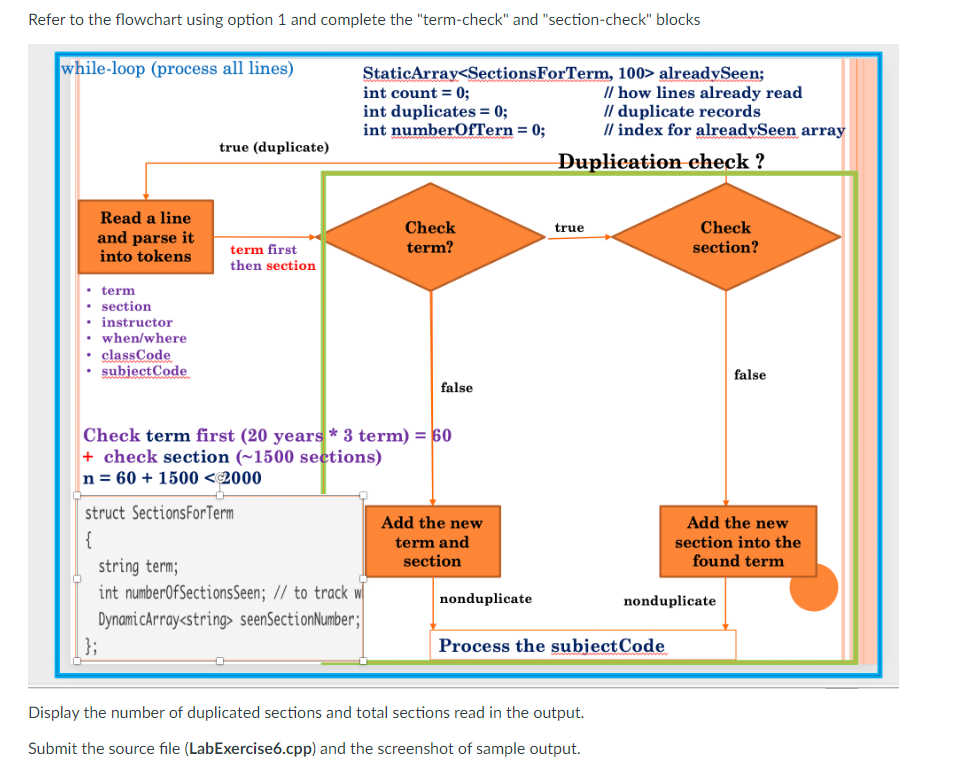Solved C++ Submit the source file (LabExercise6.cpp) and the | Chegg.com