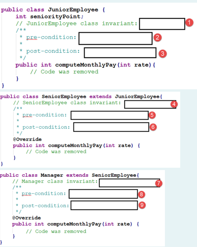 Solved Part-A: A set of pre-conditions, post-conditions and | Chegg.com