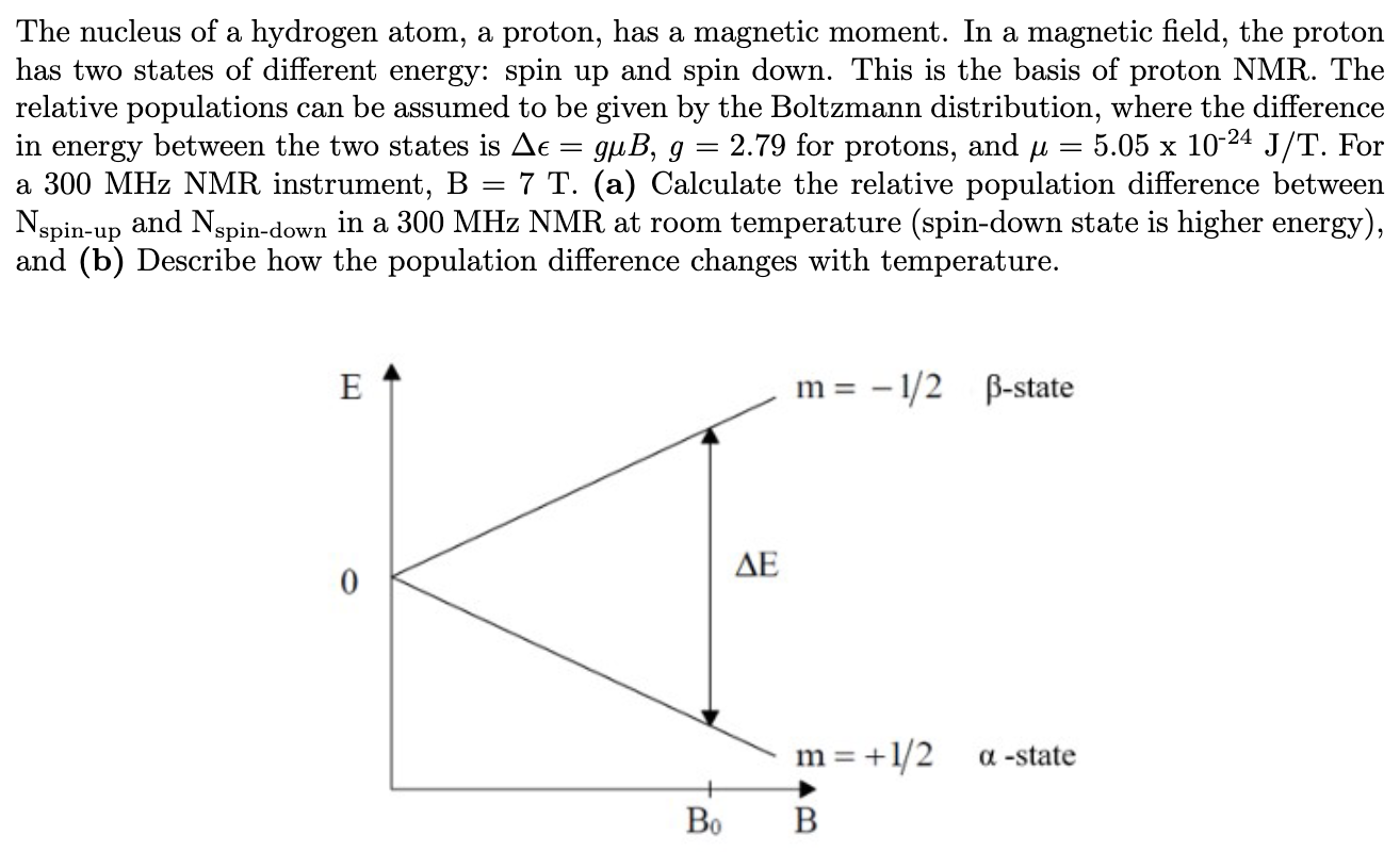 Solved The nucleus of a hydrogen atom, a proton, has a | Chegg.com