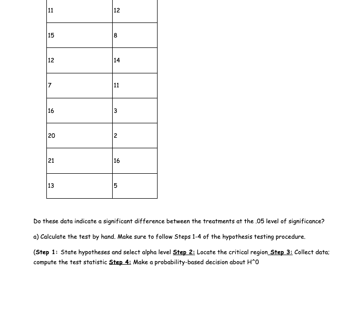 Solved 3. An experiment was performed to measure the effect | Chegg.com