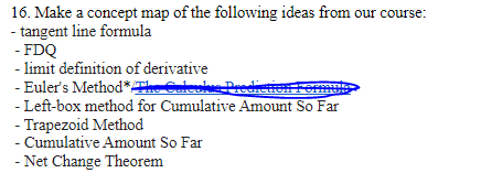Solved 16. Make a concept map of the following ideas from | Chegg.com