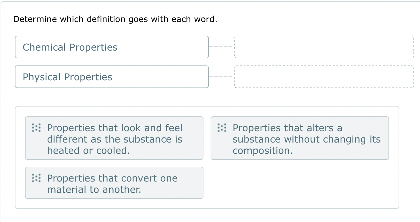 Solved Determine which definition goes with each | Chegg.com