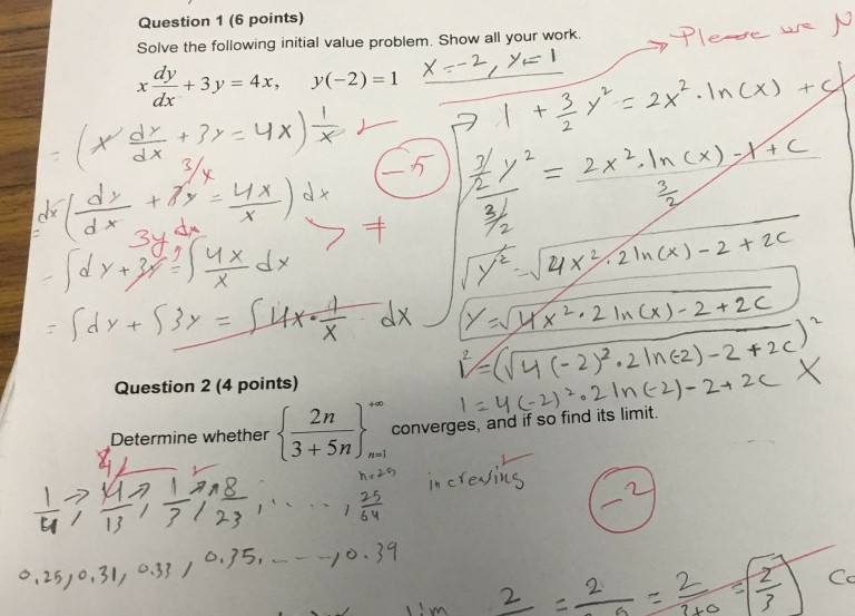 Solved Question 1 (6 points) Solve the following initial | Chegg.com