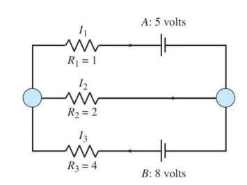 Solved Question 3: Determine the currents I1, I2, and I3 for | Chegg.com