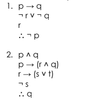 Solved By using rules of inference and rules of replacement | Chegg.com