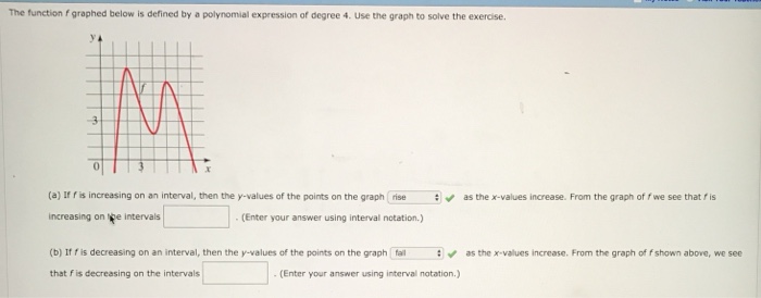 Solved The function f graphed below is defined by a | Chegg.com