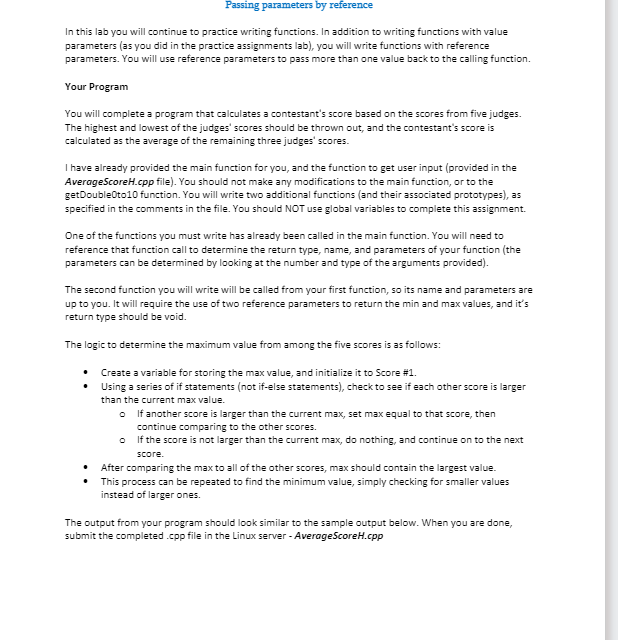 Solved code that im suppose to use | Chegg.com