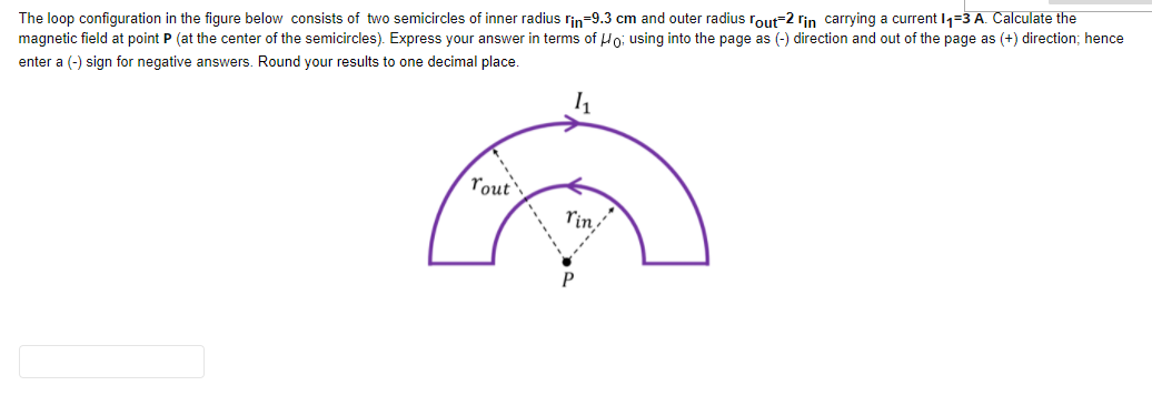 Solved The loop configuration in the figure below consists | Chegg.com