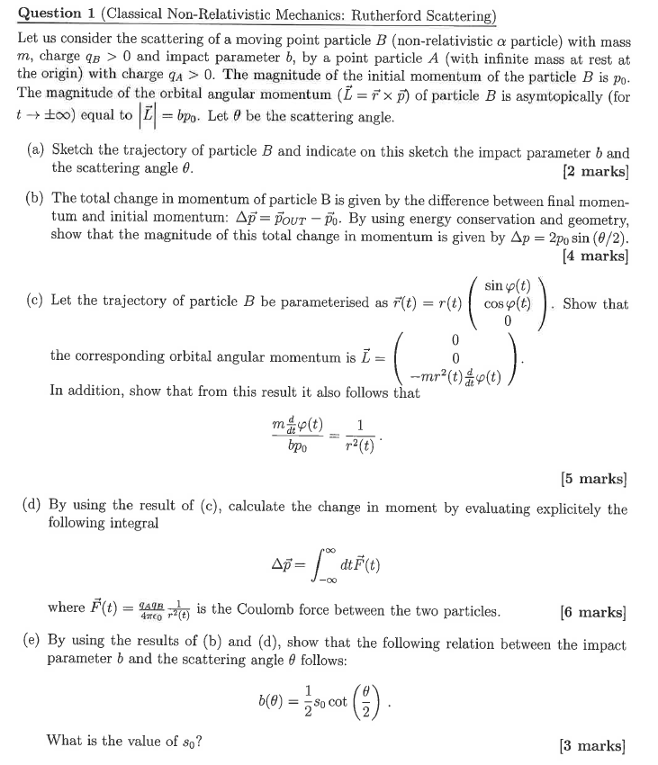 Solved Can you answer part d and e I know how to answer the | Chegg.com