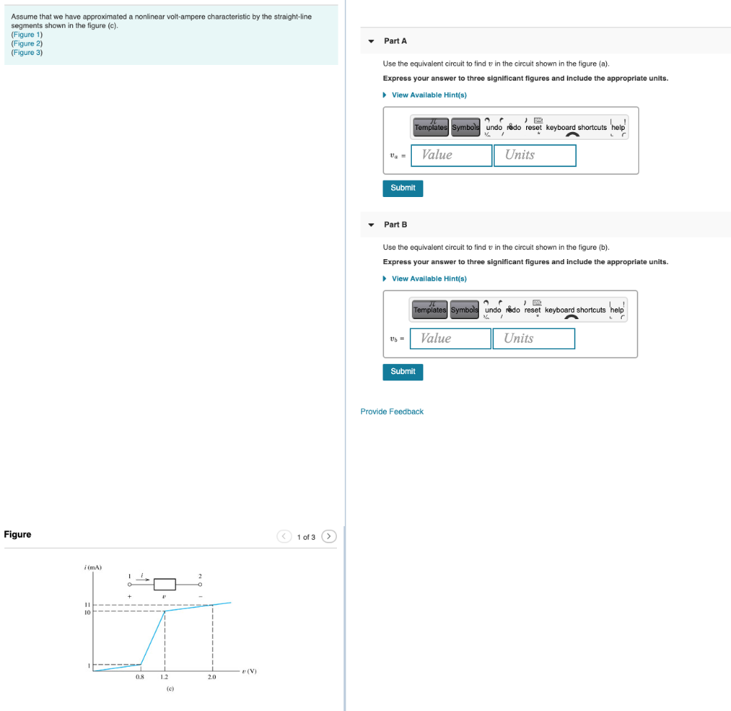 Solved Part A-Draw the load line. Draw the loading for the | Chegg.com