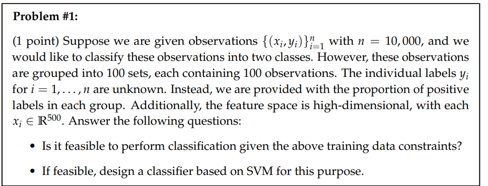 Solved Problem #1:(1 ﻿point) ﻿Suppose we are given | Chegg.com