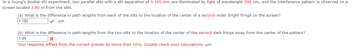 Solved In a Young's double-slit experiment, two parallel | Chegg.com