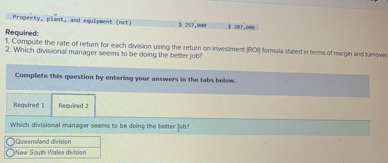 Solved Exercise 10-8 (Algo) Computing and Interpreting | Chegg.com