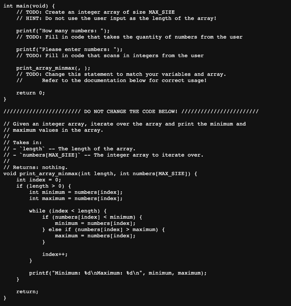 Solved Write A C Program Which Scans In A Certain Amount Of 