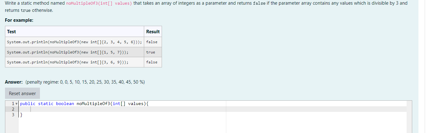 Solved Define a static method named | Chegg.com