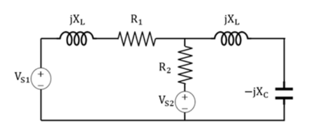 Solved Given the circuit below Using the loop method | Chegg.com
