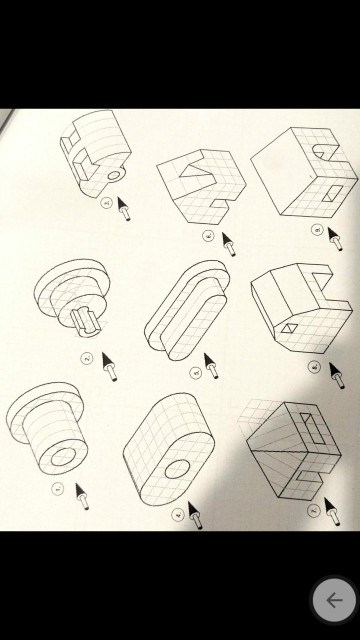 Solved -Sketch the Front, Top, Side views of the object. The | Chegg.com