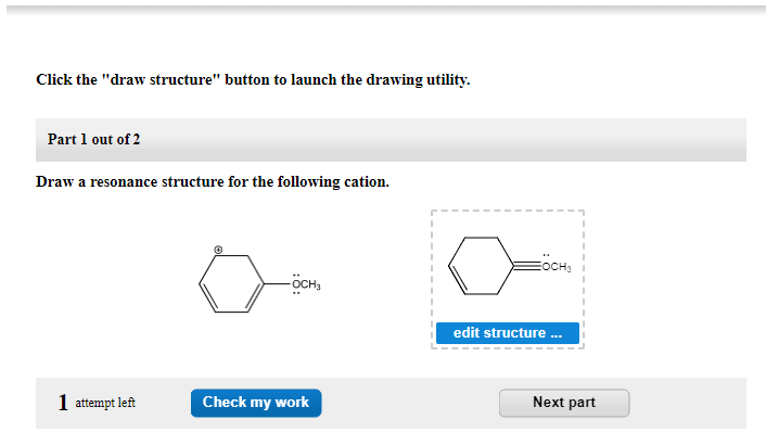 Solved Click the "draw structure" button to launch the | Chegg.com