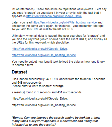 Solved In this assignment you will be building a small-scale | Chegg.com