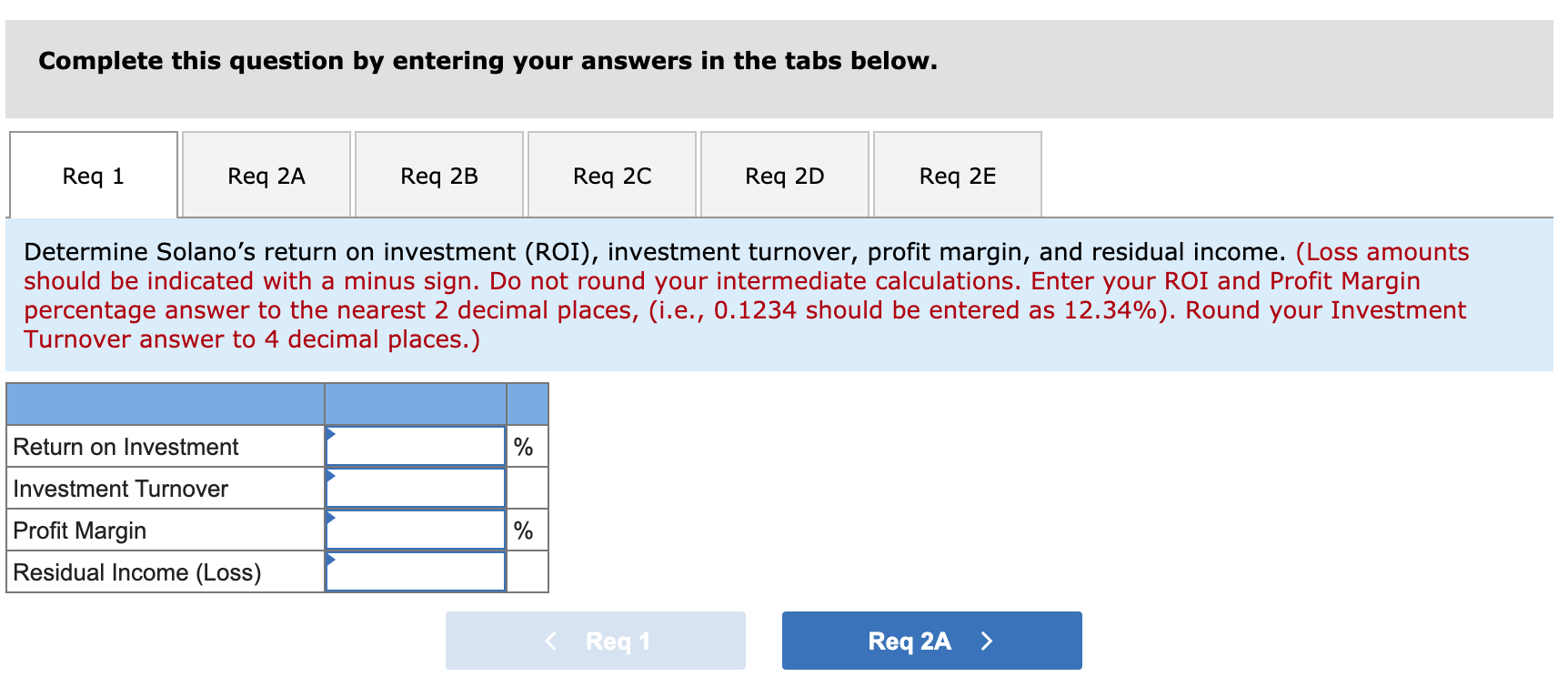 Solved E10-6 (Algo) Calculating Return on Investment, | Chegg.com
