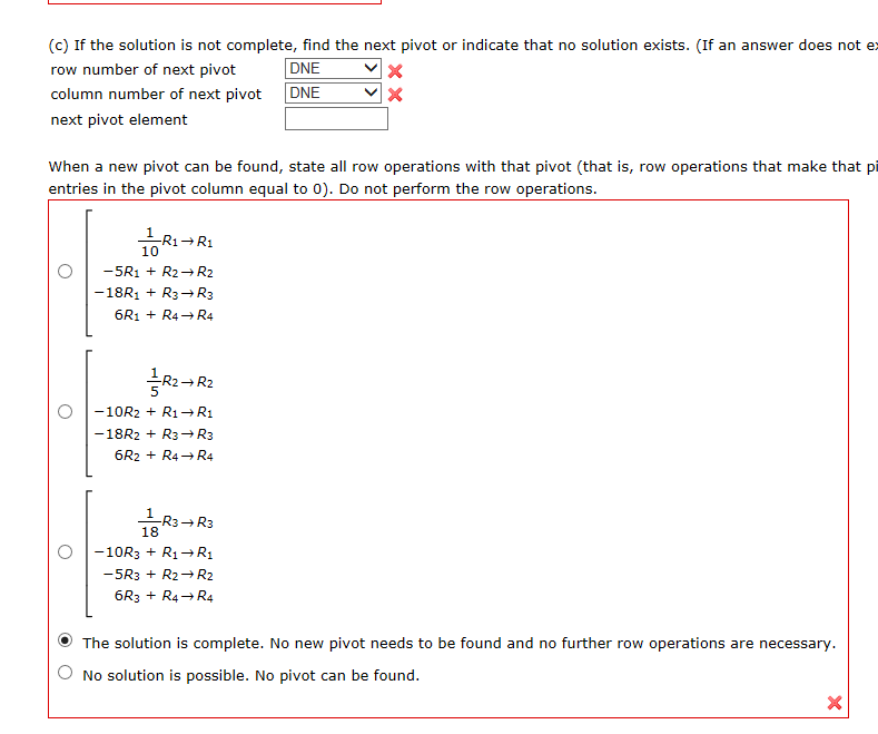 Solved A simplex matrix for a standard maximization problem | Chegg.com
