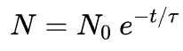 Solved For the radioactive decay equation of the solution | Chegg.com