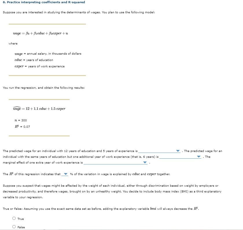 Solved 5. Comparison of simple and multiple regression | Chegg.com