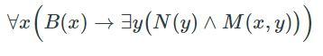 Solved 1. Translate the following First Order Logic formulas | Chegg.com