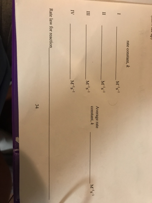 10b Section Date DATA SHEET: EXPERIMENT 3A Supplied | Chegg.com