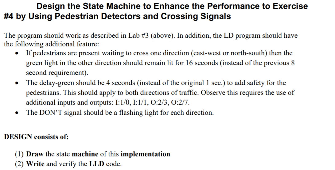 Solved Design an LLD Program, using your Software Simulator, | Chegg.com