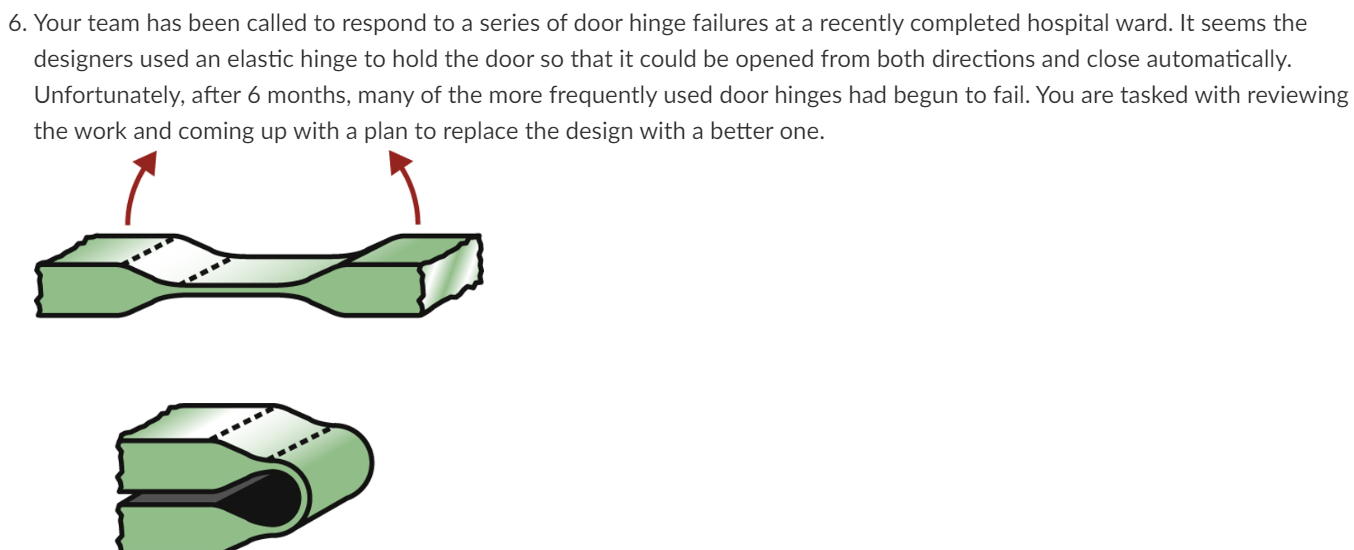 Solved 6. Your team has been called to respond to a series | Chegg.com