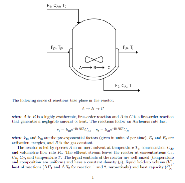 Solved The following series of reactions take place in the | Chegg.com