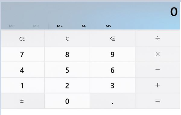 Solved C# Calculator! Create a calculator using C# that has | Chegg.com