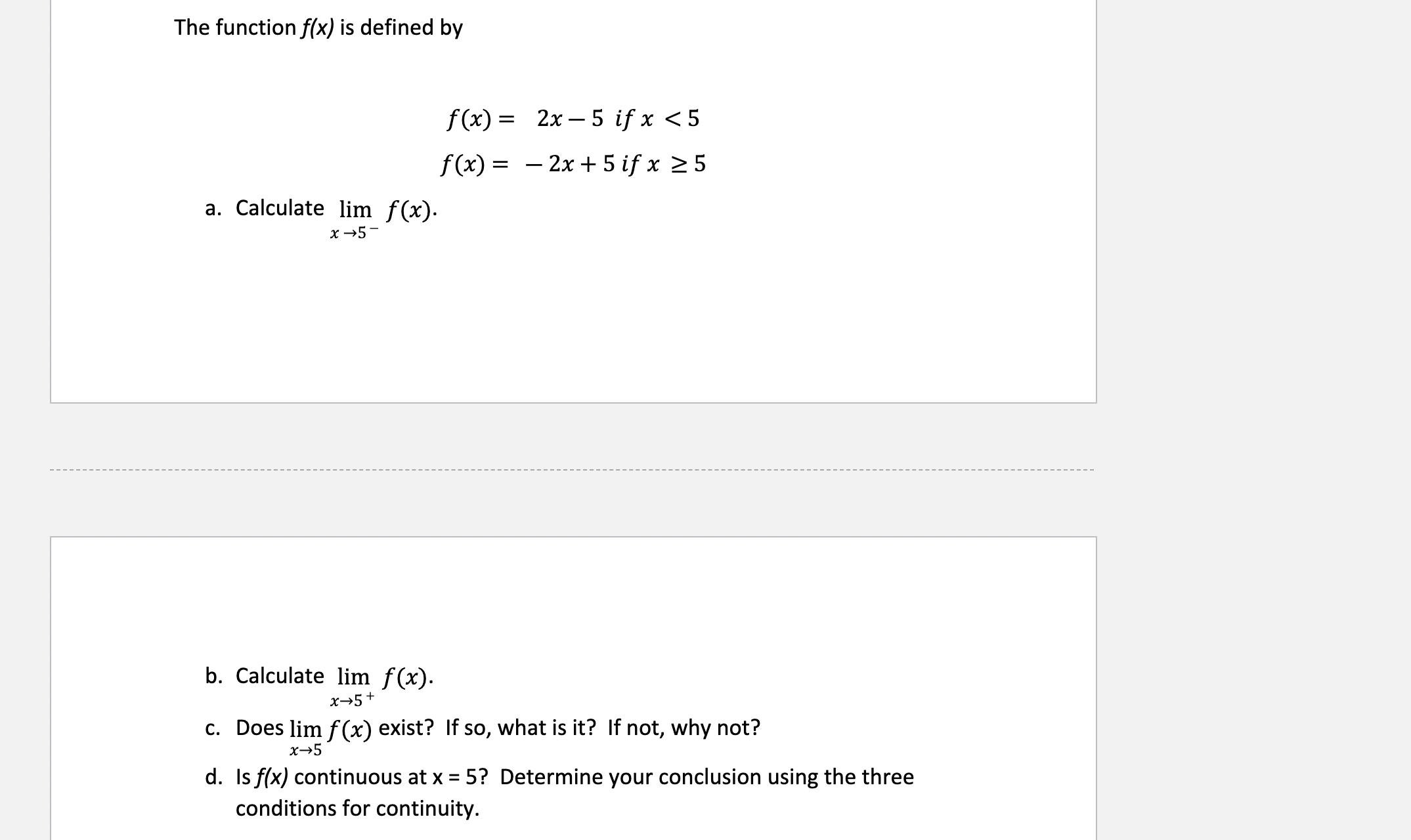 Solved The function f(x) ﻿is defined | Chegg.com