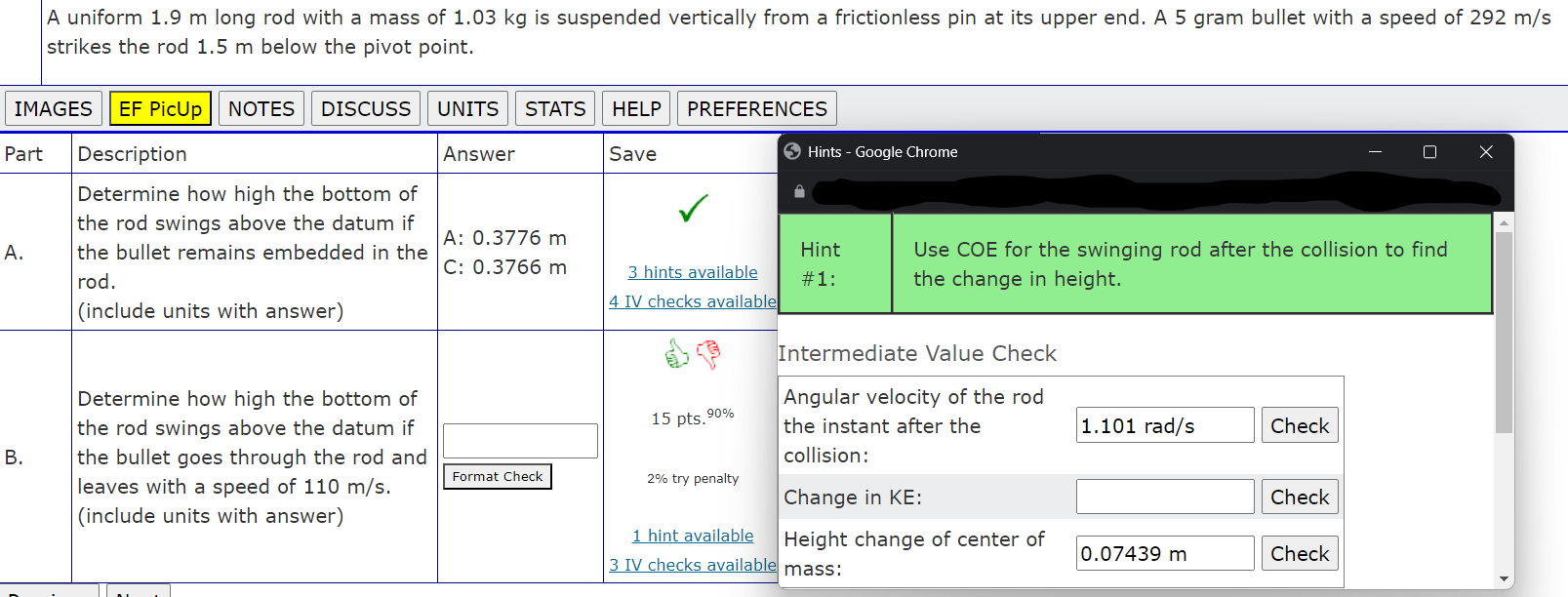 Solved need help with part B. | Chegg.com