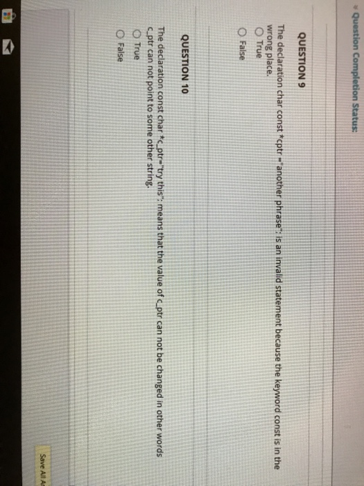 Solved Question 6 An Iterator Is A Pointer To An Element In
